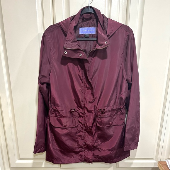 Laura Scott | Jackets & Coats | Laura Scott Womans Windbreaker Utility ...